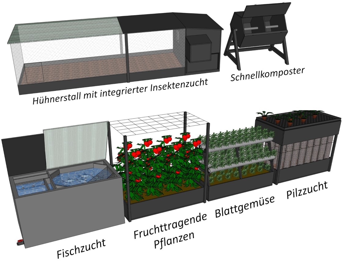 Modular Aquaponic System | AndersFarm